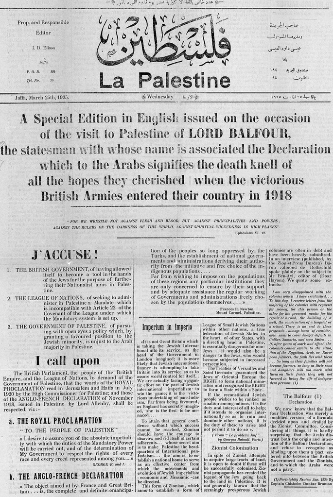 The Political and Legal Underpinnings of the Palestine-Israel Conflict ...